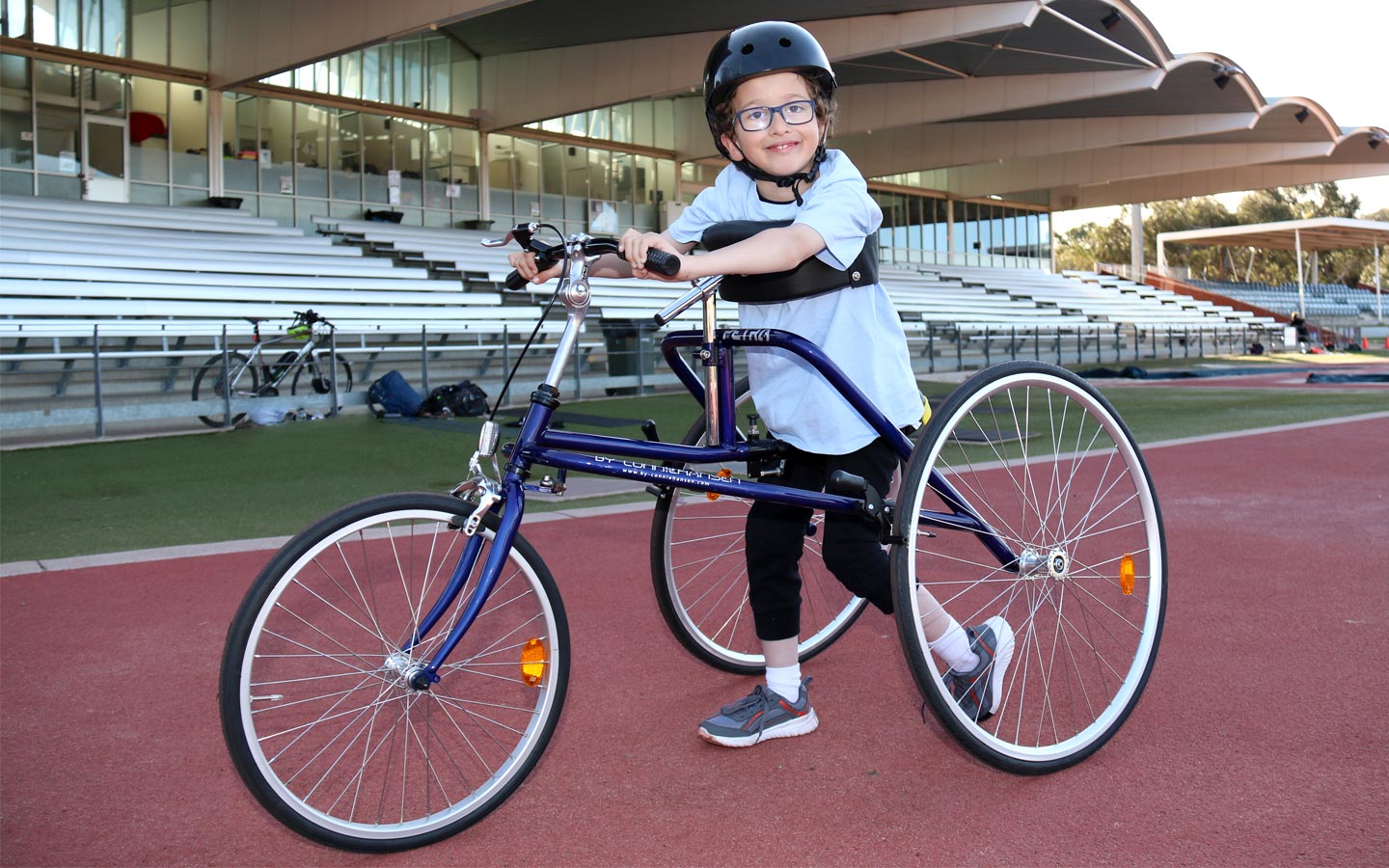 Sport loving Alex is making big strides toward his therapy goals ...