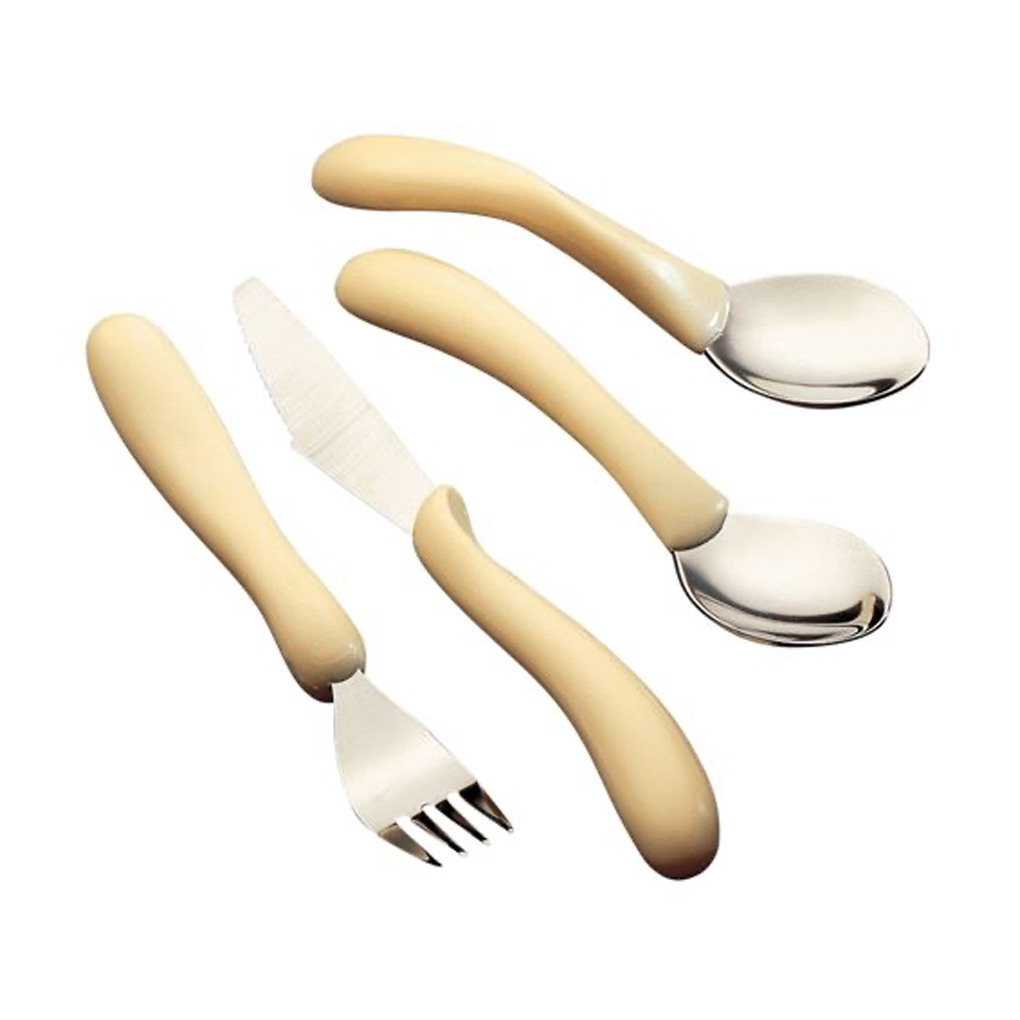 Homecraft Caring Cutlery Set in Ivory | NovitaTech