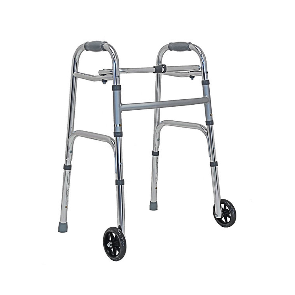 Redgum Walking Frame with Front Wheels | NovitaTech