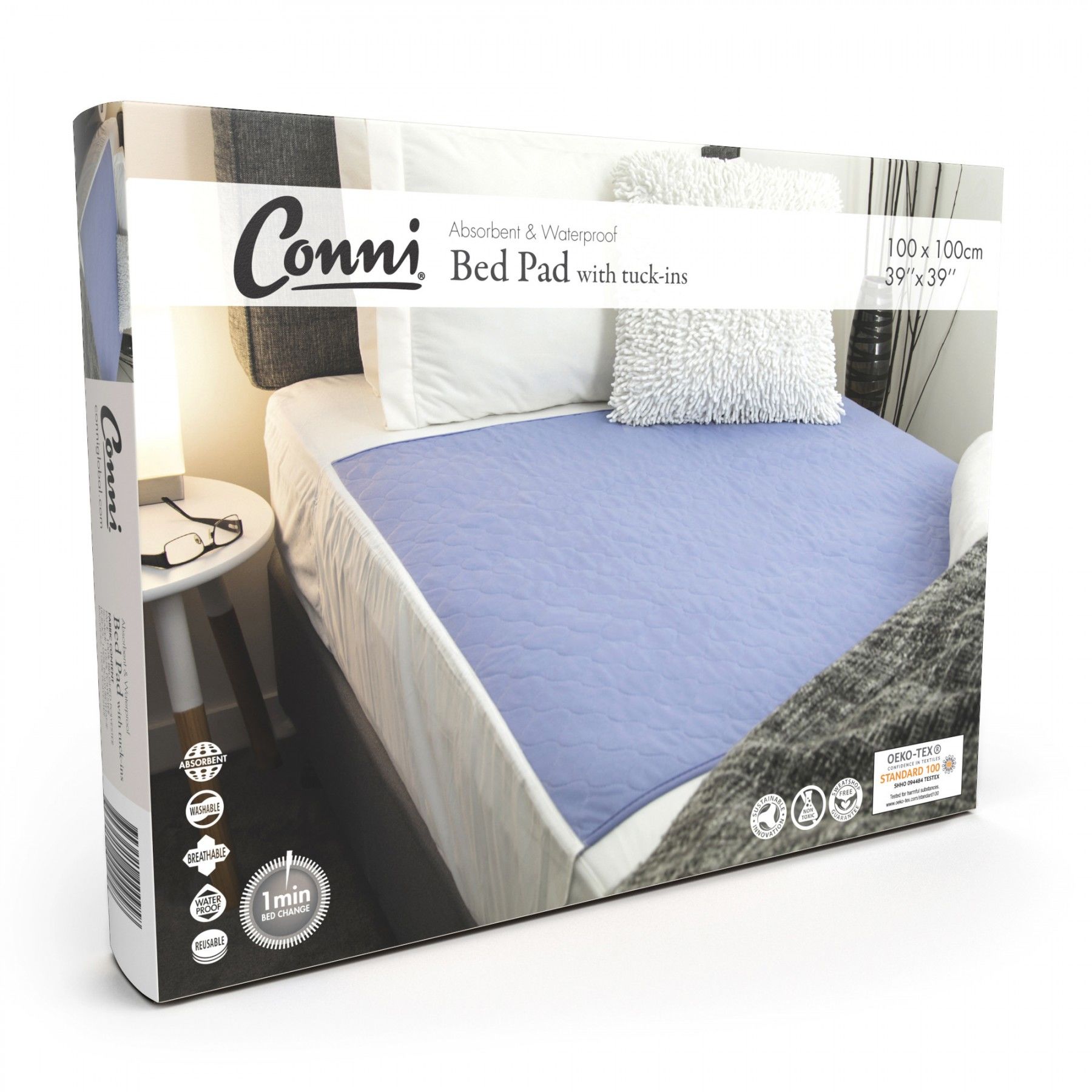 Conni Bed Pad With Tuck-Ins | NovitaTech