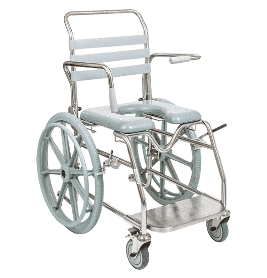 Juvo Self Propelled Mobile Shower Commode | NovitaTech