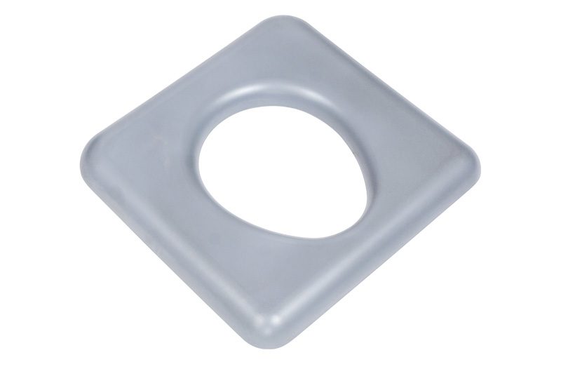 Juvo Mobile Shower Commode Closed Seat | NovitaTech